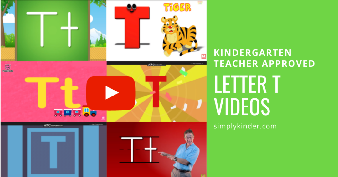 Teacher-Approved Videos Letter T - Simply Kinder