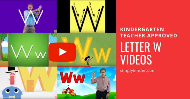 Teacher-Approved Videos Letter W - Simply Kinder