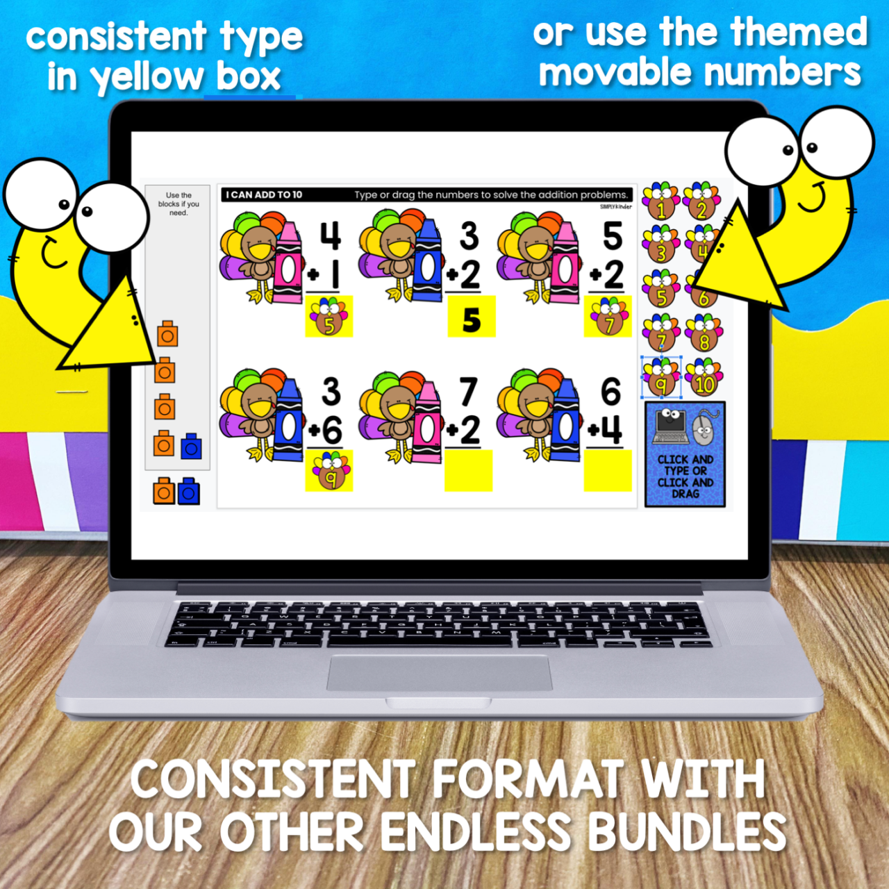 Thanksgiving Addition to 10 Digital Activities for Google & Seesaw ...