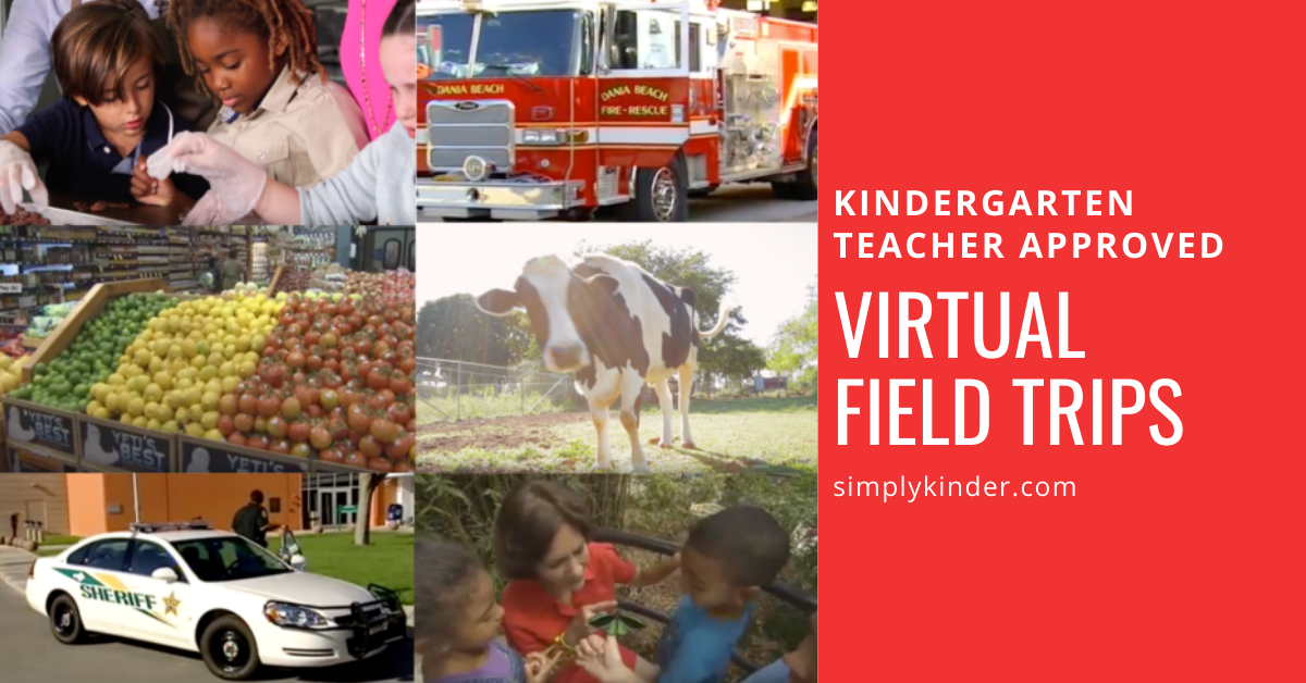 Virtual Field Trips For Kindergarteners - Simply Kinder