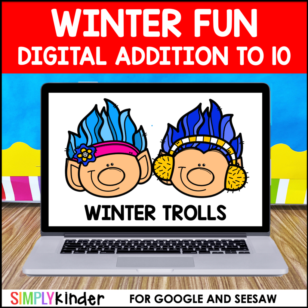 Winter Addition to 10 Digital Activities for Google & Seesaw - Simply ...