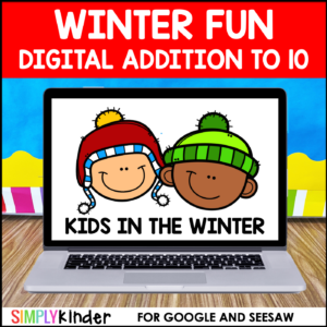 Winter Addition to 10 Digital Activities for Google & Seesaw - Simply ...