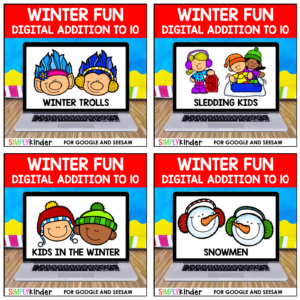 Winter Addition to 10 Digital Activities for Google & Seesaw - Simply ...