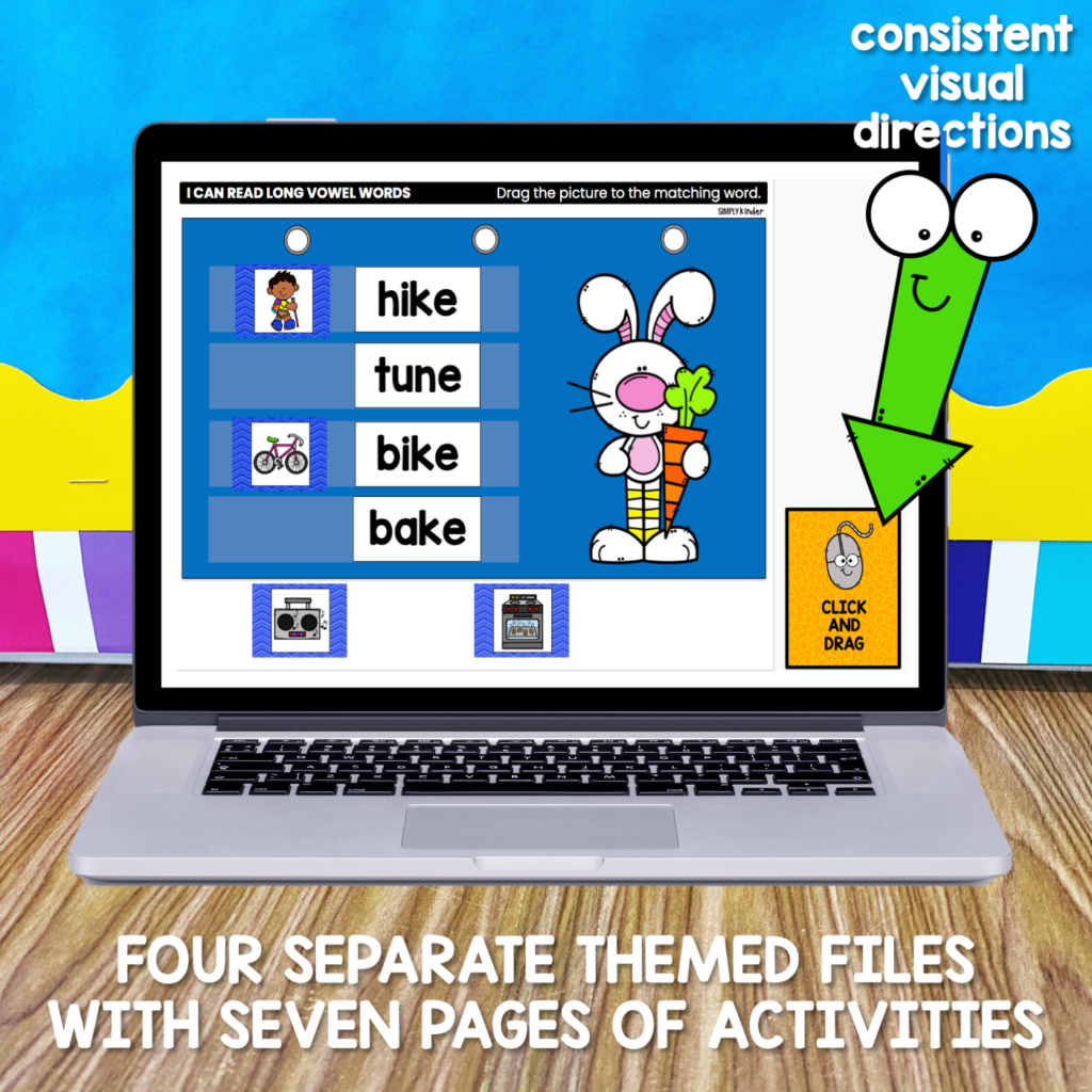 Endless CVCe Word Word for Google and Seesaw - Simply Kinder