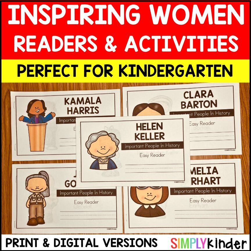 Women's History Month Readers & Activities, International Women's Day ...