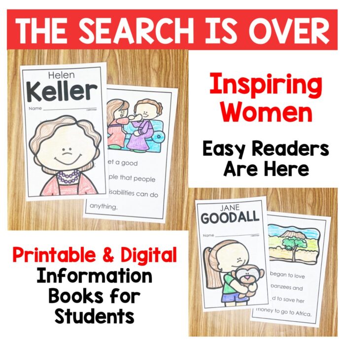 Women's History Month Readers & Activities, International Women's Day ...