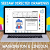 Presidents Day Directed Drawing Free Printable - Simply Kinder