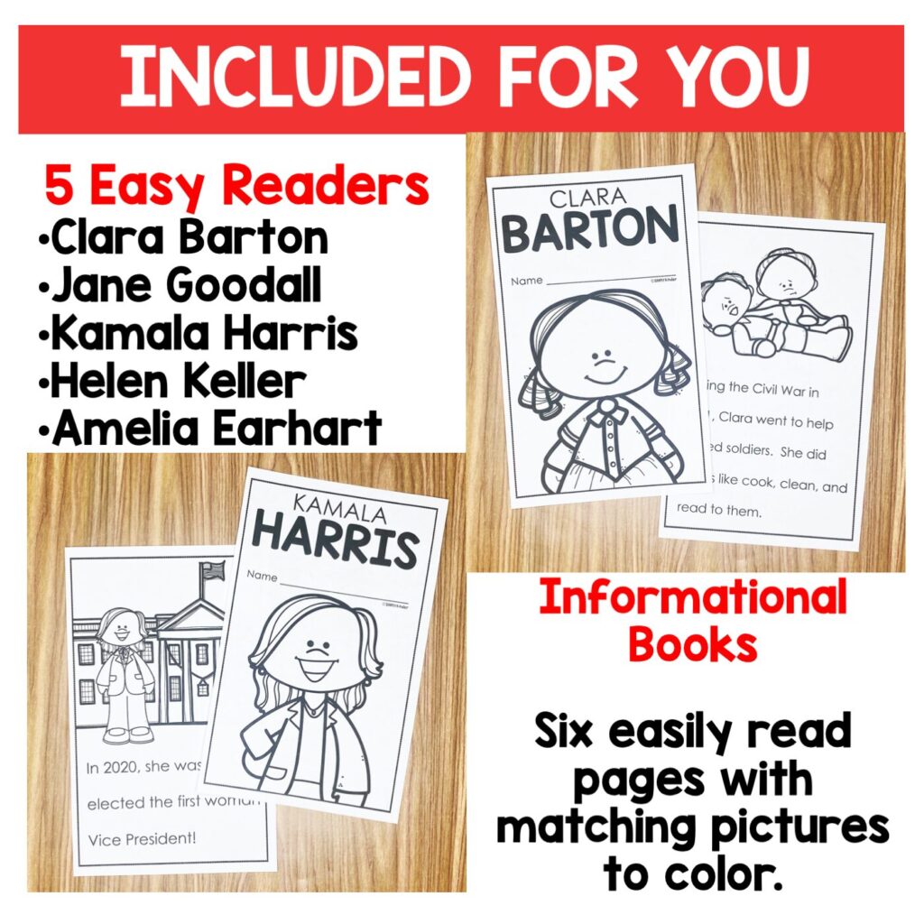 Women's History Month Readers & Activities, International Women's Day ...