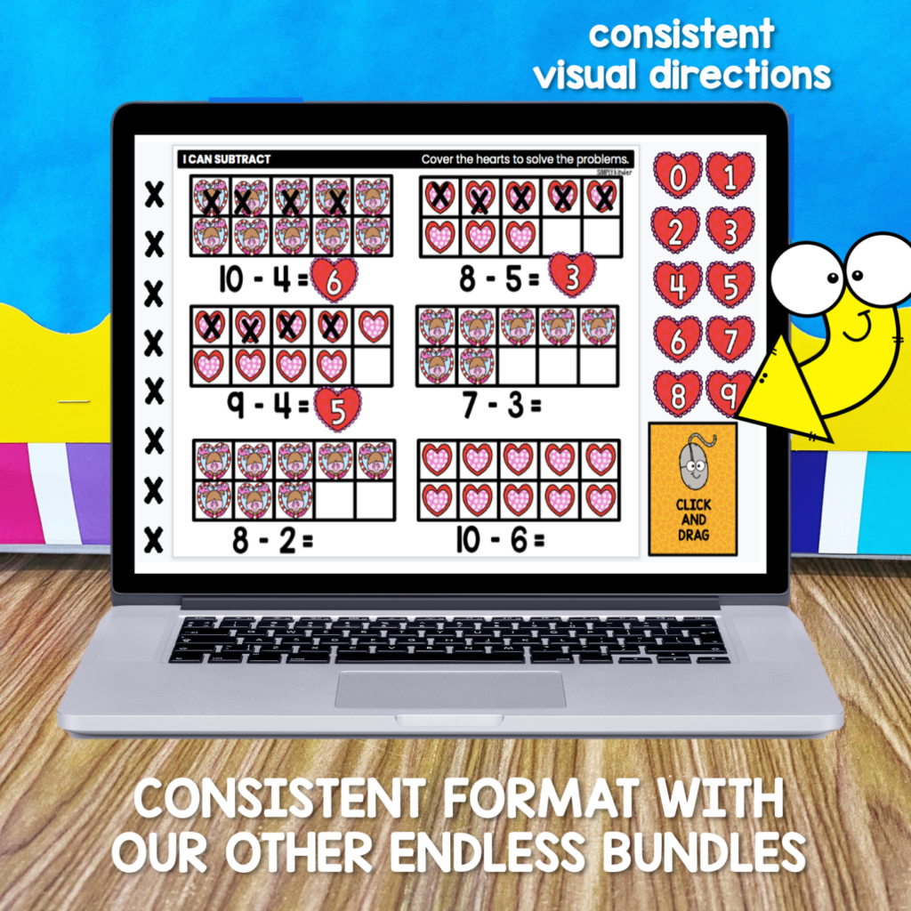 Endless Subtraction Digital Bundle for Google & Seesaw Bundle - Simply ...