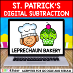 St. Patrick's Day Digital Subtraction for Google and Seesaw - Simply Kinder