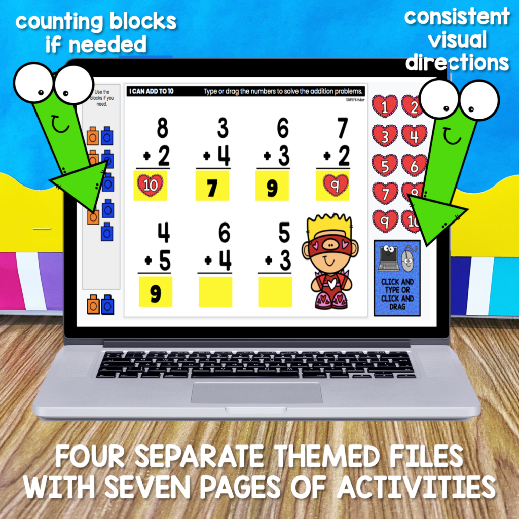 Valentine Digital Activities for Google & Seesaw - Simply Kinder