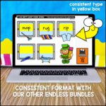 Endless Digital CVC Word Work for Google & Seesaw - Simply Kinder
