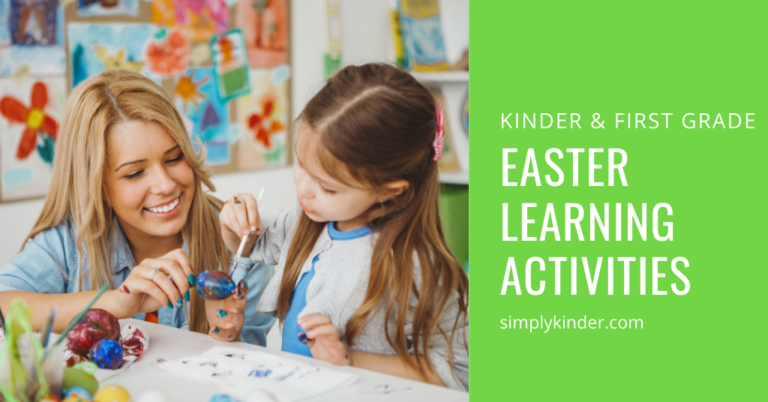 30 Teacher Approved Easter Learning Activities - Simply Kinder