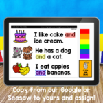 Free Digital Sight Words Activities for Kindergarten - Simply Kinder