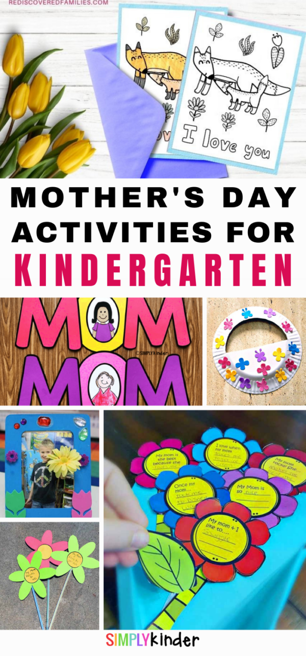 26 Teacher Approved Mother's Day Activities For Kinders - Simply Kinder