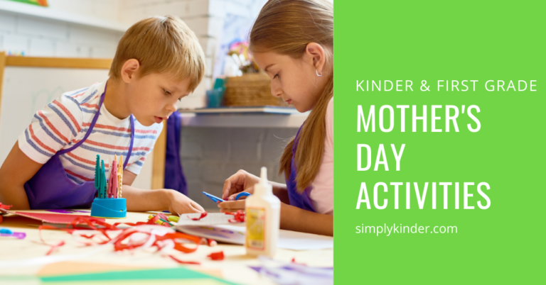 26 Teacher Approved Mother's Day Activities For Kinders - Simply Kinder