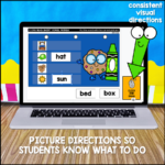 Free Digital CVC Activity for Kindergarten: Google & Seesaw - Simply Kinder