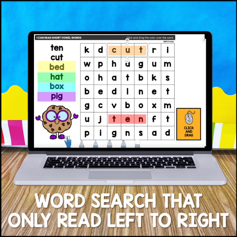 Endless Digital CVC Word Work for Google & Seesaw - Simply Kinder