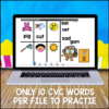 Free Digital CVC Activity for Kindergarten: Google & Seesaw - Simply Kinder