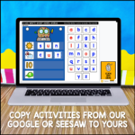 Free Digital CVC Activity for Kindergarten: Google & Seesaw - Simply Kinder