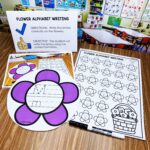 Flower Alphabet Writing Center - Simply Kinder