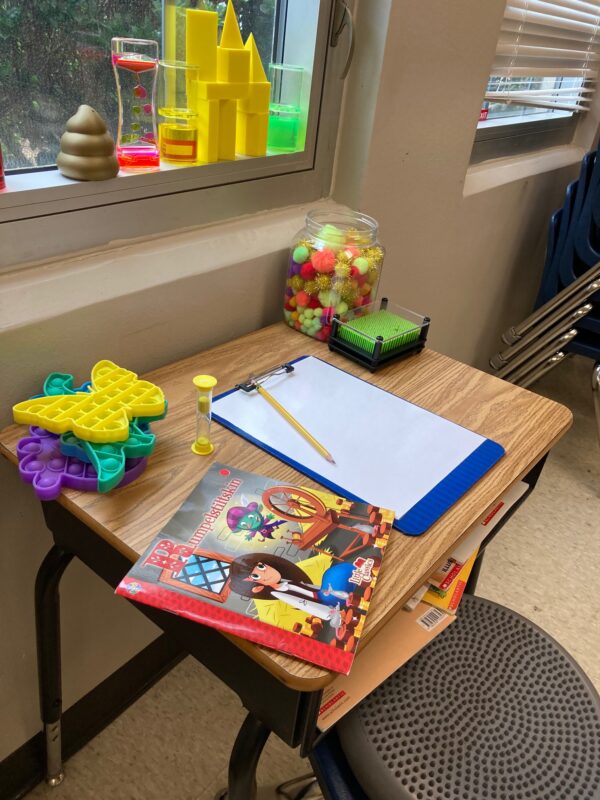 Cool-Down Center In the Classroom - Simply Kinder