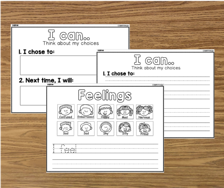 Cool-Down Center In the Classroom - Simply Kinder