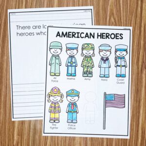 American Heroes Printable - Simply Kinder