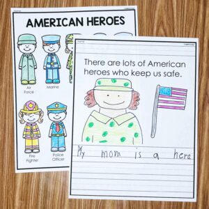 American Heroes Printable - Simply Kinder