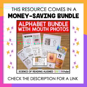 Alphabet Mouth Cards, Articulation Photos w/ Real Photos, Science of ...