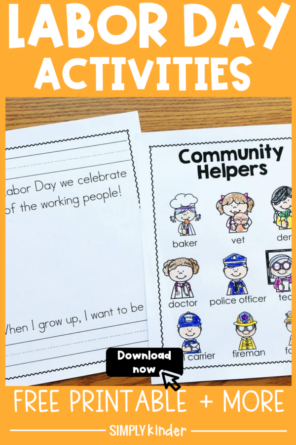 Labor Day Activities for Kindergarten - Simply Kinder