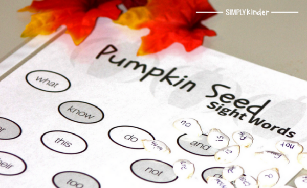 Easy Pumpkin Activities Your Kinders Will Love - Simply Kinder