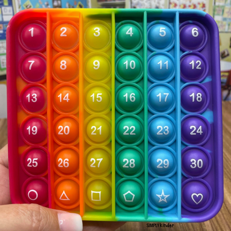 Bubble Pop Activities for the Classroom - Simply Kinder