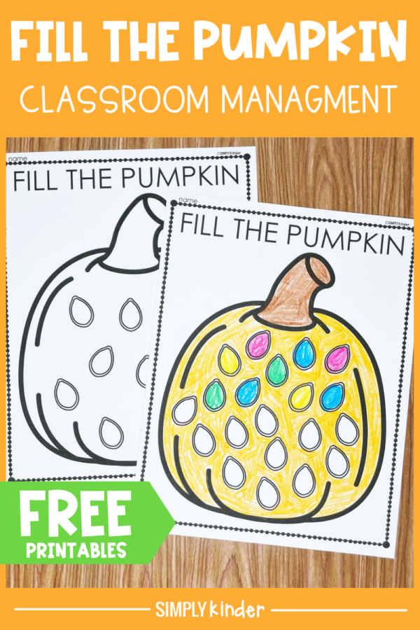 Classroom Management for October - Simply Kinder