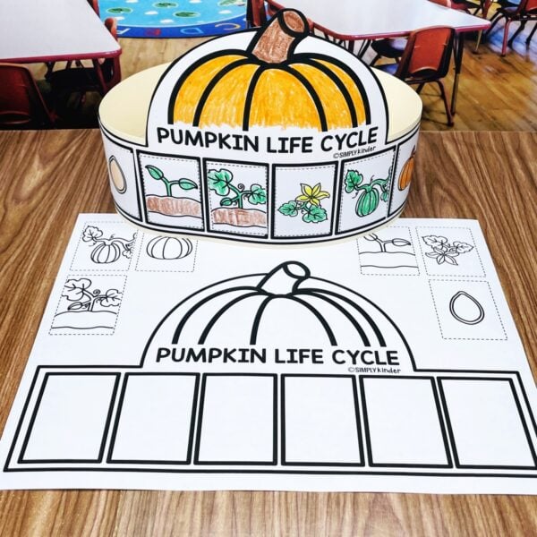 Free Pumpkin Life Cycle Hat - Simply Kinder