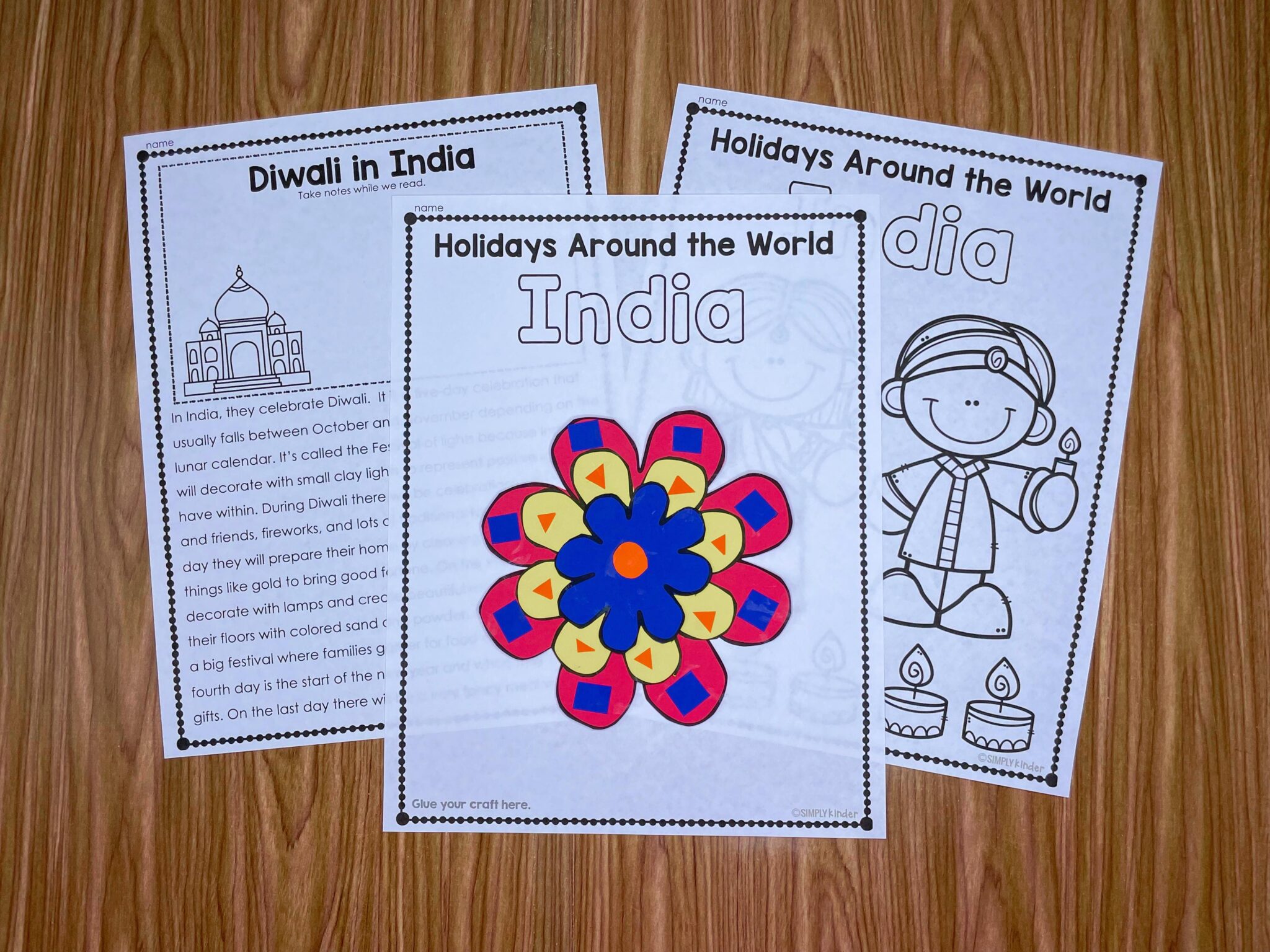 Diwali Craft & Research | Holidays Around the World India - Simply Kinder