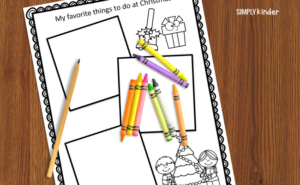 Free Printable Christmas Book to Inspire Your Kinders - Simply Kinder