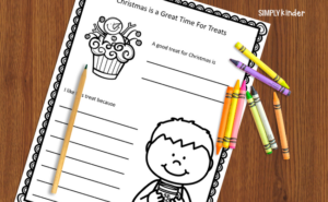 Free Printable Christmas Book to Inspire Your Kinders - Simply Kinder