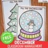 December Classroom Management - Simply Kinder