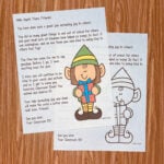 Holiday Classroom Elf and Kindness Chain - Simply Kinder