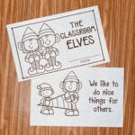 Holiday Classroom Elf and Kindness Chain - Simply Kinder