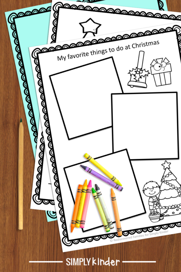 Free Printable Christmas Book to Inspire Your Kinders - Simply Kinder