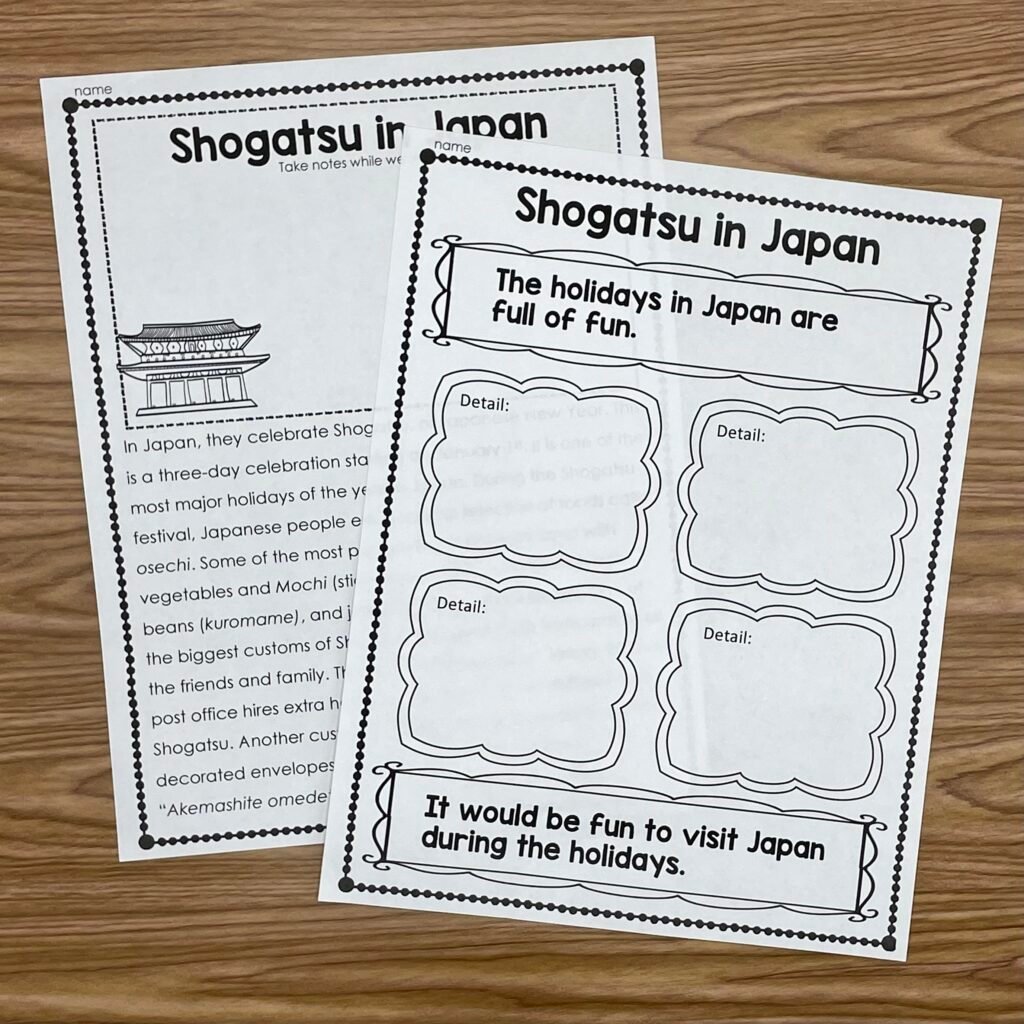 Japan Craft & Research | Holidays Around the World - Simply Kinder