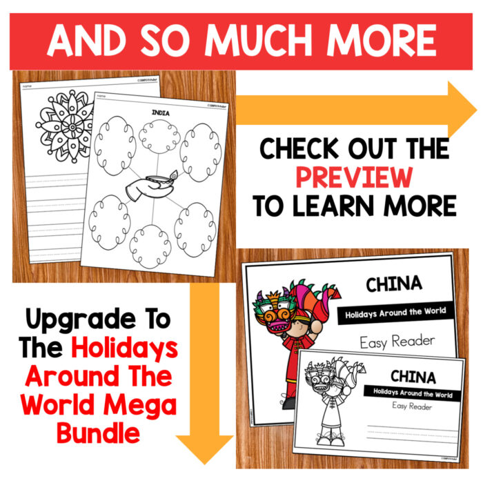 Christmas & Holidays Around the World Informational Easy Readers ...