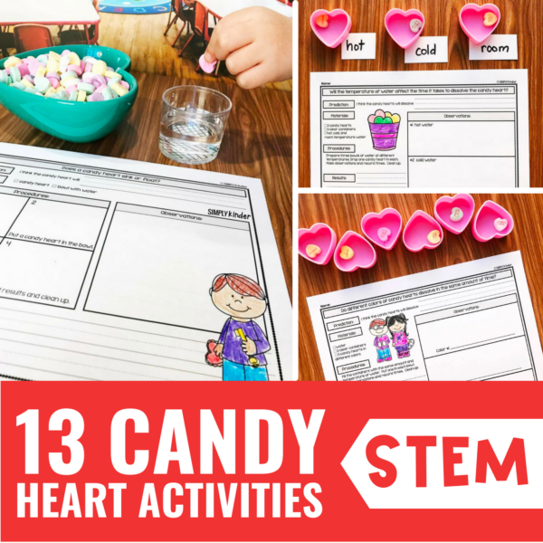 13 Candy Heart Activities - Simply Kinder