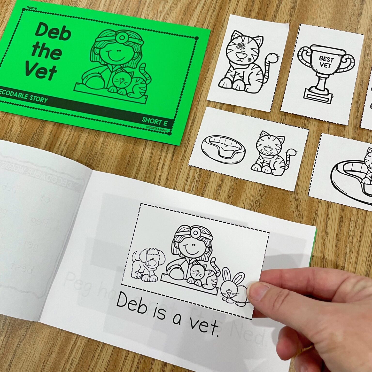 Decodable Readers for Kindergarten - Simply Kinder
