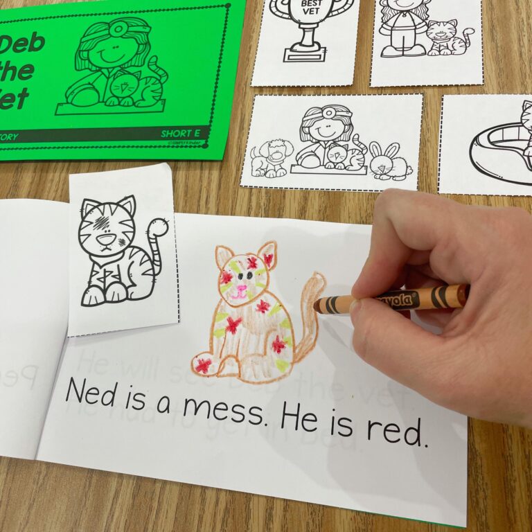 Decodable Readers for Kindergarten - Simply Kinder