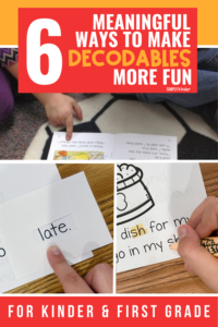 Fun ways to teach decoding - Simply Kinder
