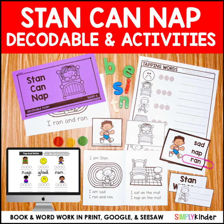Decodable Readers, Passages, Books & Word Work, Science of Reading ...