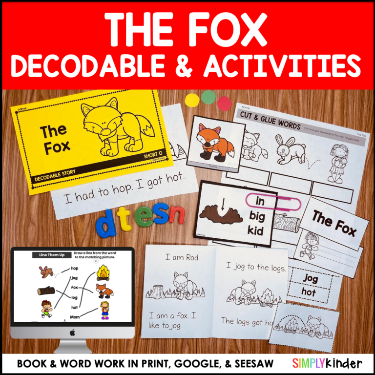 Decodable Readers, Passages, Books & Word Work, Science of Reading ...